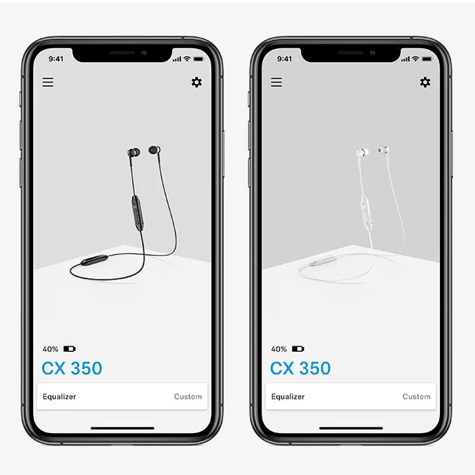 Tai nghe Bluetooth SENNHEISER CX 350BT Black Chính Hãng