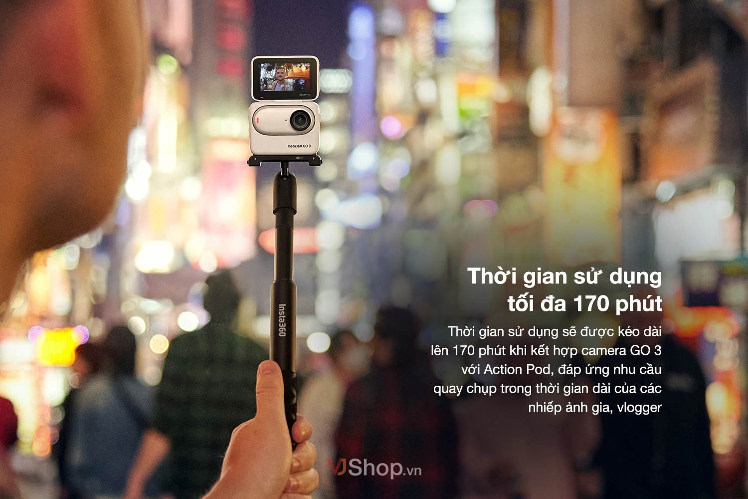 Camera Insta360 GO 3 Chính Hãng, Giá Tốt - VJShop