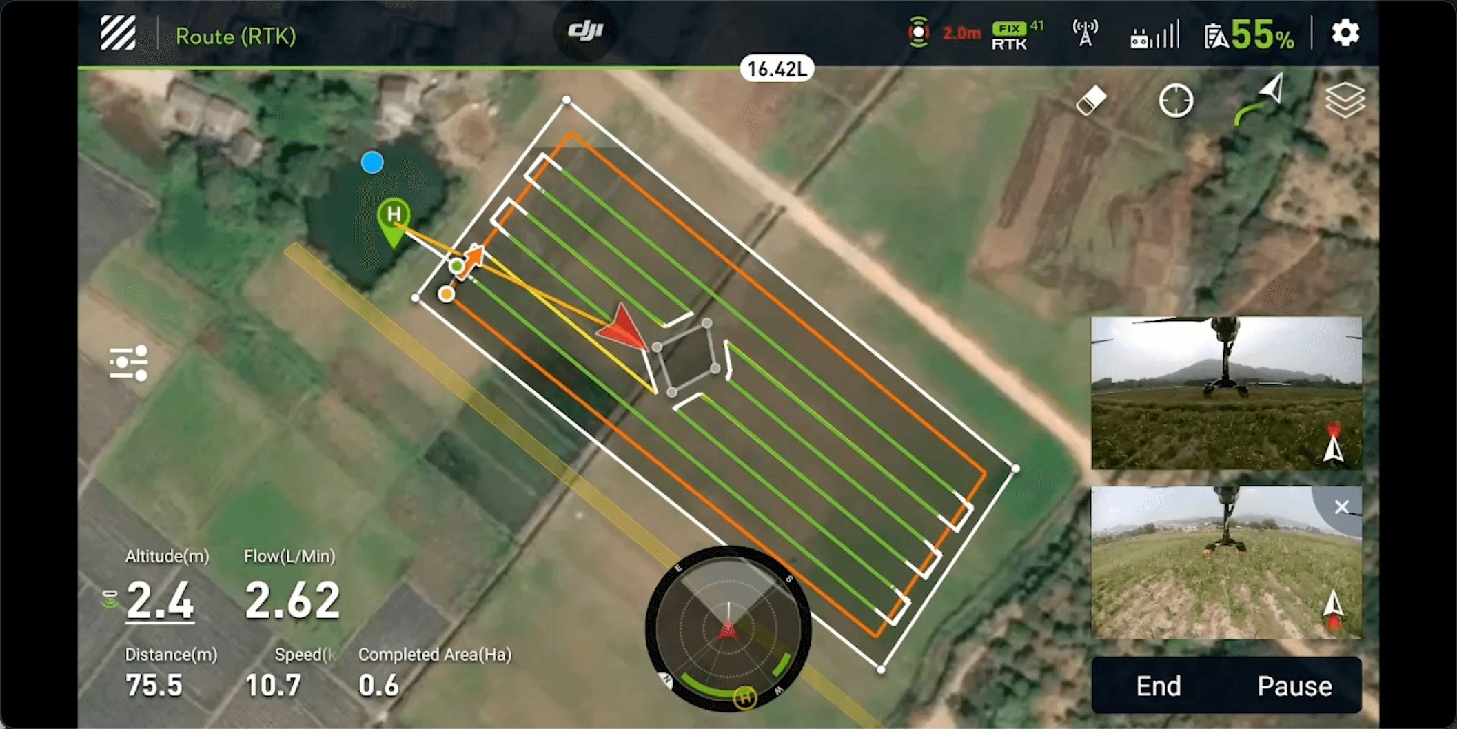 Drone nông nghiệp DJI Agras T30 Chính Hãng, Giá Tốt - VJShop