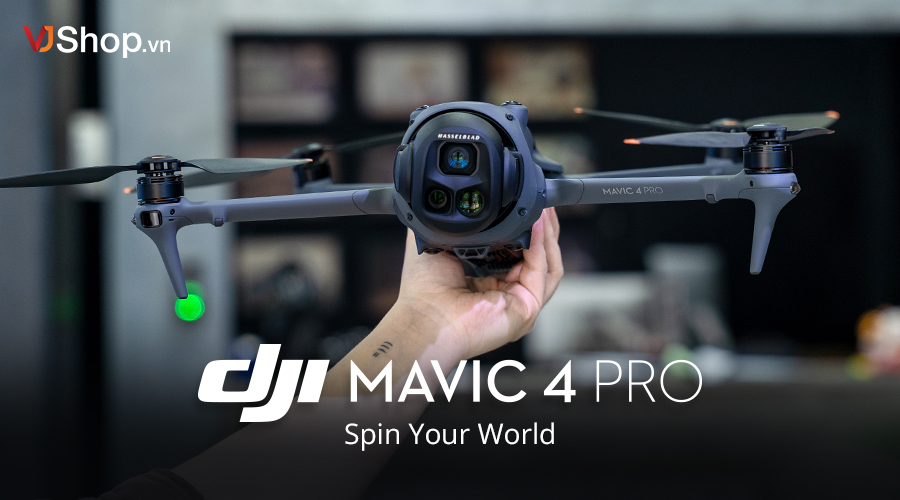 Flycam DJI Mavic 4 Pro Chính Hãng, Giá Tốt Tại VJShop