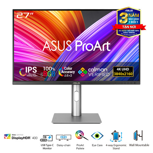 Màn hình đồ họa ASUS ProArt PA279CRV (27inch | IPS | 4K UHD | 60Hz ...