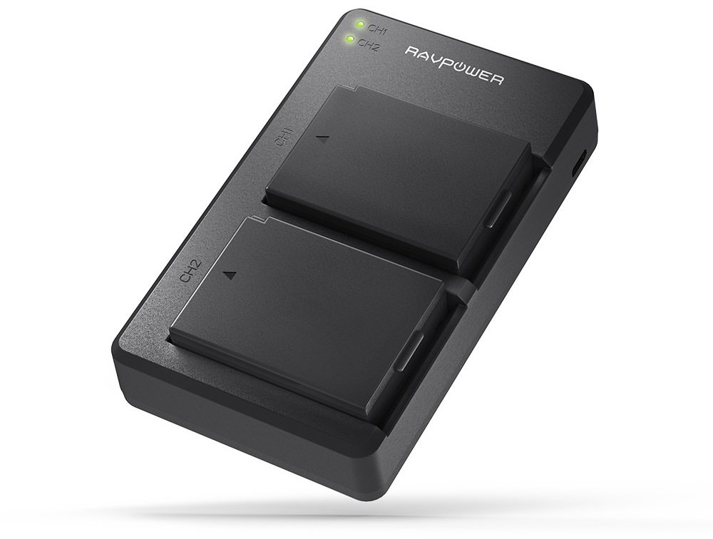 Bộ sạc đôi và 2 pin RAVpower RP-BC029 | Chính hãng, Giá tốt tại VJShop