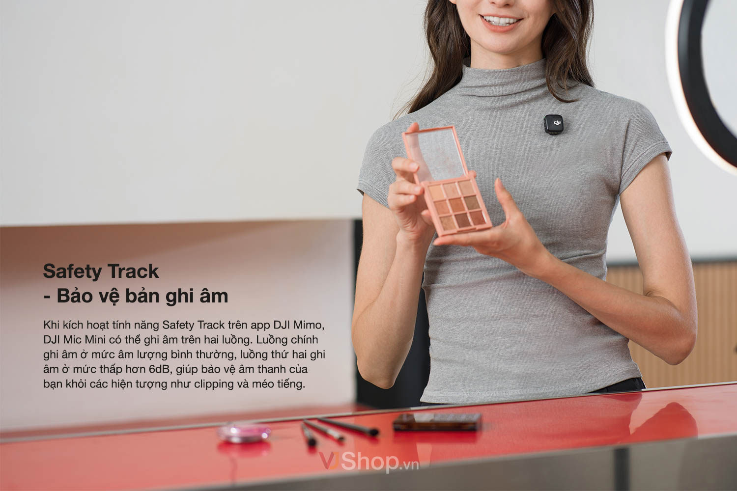 Mic Thu Âm DJI Mic Mini Chính Hãng, Giá Tốt Tại VJShop.vn